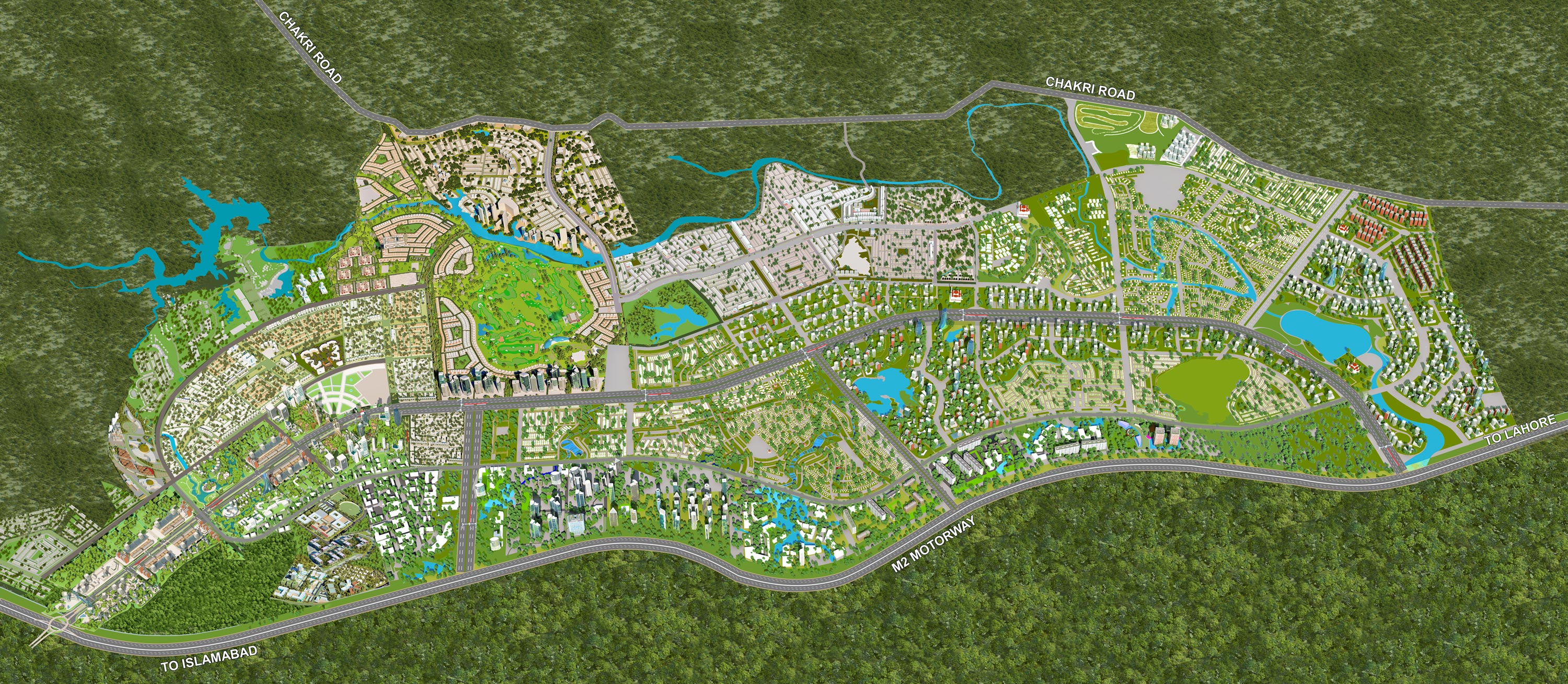 Capital Smart City | Master plan of the capital smart city